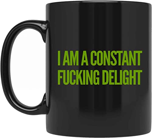 I Am A Constant Fucking Delight Mug Funny Snarky For Women Sarcastic Quote Saying Unique Humor Apologizing Funk This Present With Adult Language Girl Best Friend Q728NJ