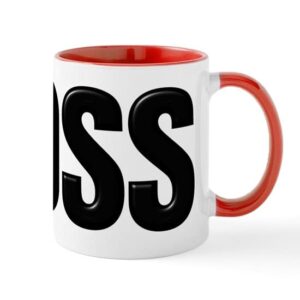 CafePress Like A Boss Mug Ceramic Coffee Mug, Tea Cup 11 oz