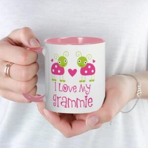 CafePress I Love Grammie Ladybug Mug Ceramic Coffee Mug, Tea Cup 11 oz