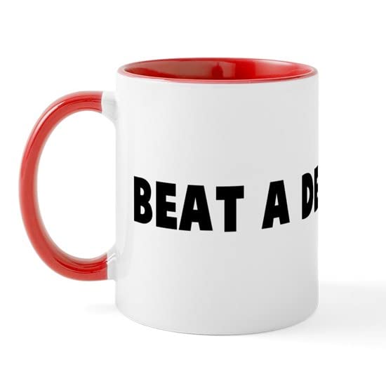 CafePress Beat A Dead Horse Mug Ceramic Coffee Mug, Tea Cup 11 oz