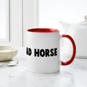 CafePress Beat A Dead Horse Mug Ceramic Coffee Mug, Tea Cup 11 oz