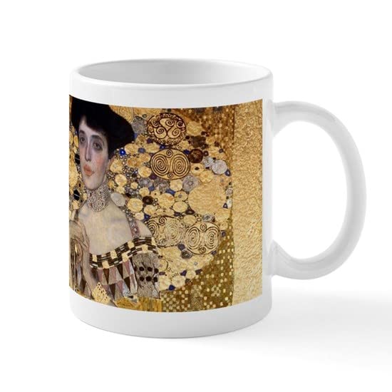 CafePress Klimt, Adel Bloch Bauer's Portrait Mugs Ceramic Coffee Mug, Tea Cup 11 oz