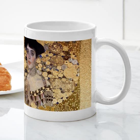 CafePress Klimt, Adel Bloch Bauer's Portrait Mugs Ceramic Coffee Mug, Tea Cup 11 oz