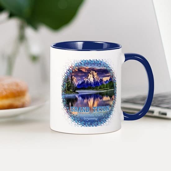 CafePress Grand Teton National Park Mug Mugs Ceramic Coffee Mug, Tea Cup 11 oz