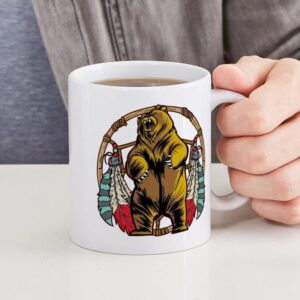 CafePress Bear Dream Catcher Mug Ceramic Coffee Mug, Tea Cup 11 oz