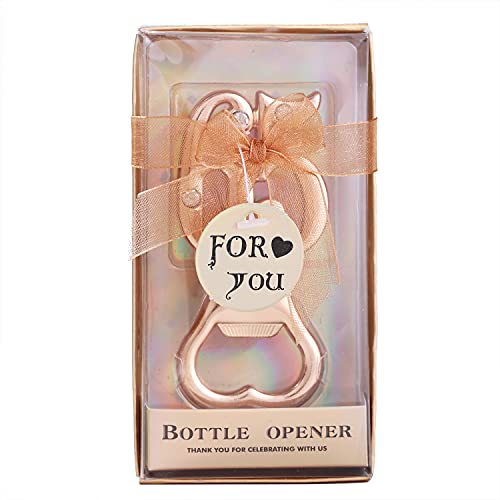 12 PCS Bottle Opener Gold 65th Birthday Party Favor 65 Anniversary Favors for Guests, 65th Birthday Party Decorations Beer Bottle Openers for Birthday Party Gift Souvenir Supplies (Gold 65th, 12)