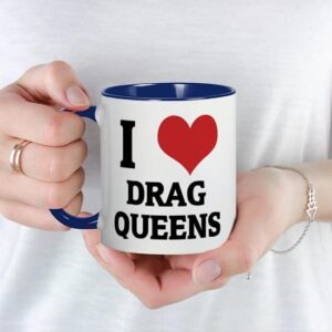 CafePress I Love Drag Queens Mug Ceramic Coffee Mug, Tea Cup 11 oz