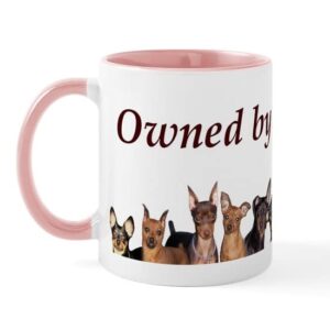 cafepress miniature pinscher mug ceramic coffee mug, tea cup 11 oz