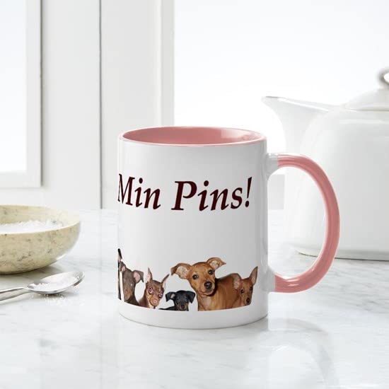 CafePress Miniature Pinscher Mug Ceramic Coffee Mug, Tea Cup 11 oz