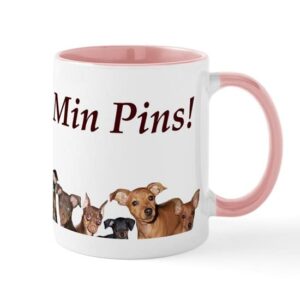 CafePress Miniature Pinscher Mug Ceramic Coffee Mug, Tea Cup 11 oz