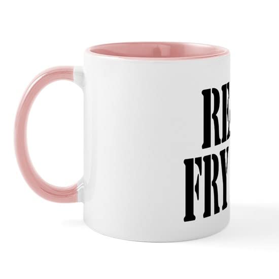 CafePress Real Men Fry Turkeys Mug Ceramic Coffee Mug, Tea Cup 11 oz