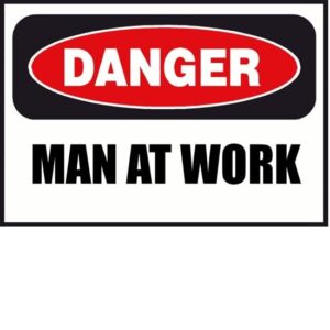 CafePress Danger Man At Work Mug Ceramic Coffee Mug, Tea Cup 11 oz