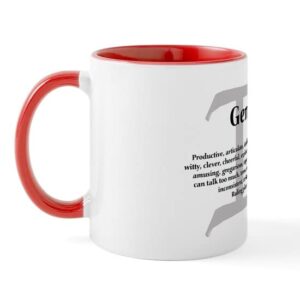 CafePress Gemini Coffee Mug/Cup 11Oz Ceramic Coffee Mug, Tea Cup 11 oz