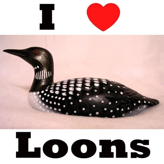 CafePress I Love Loons Mug Ceramic Coffee Mug, Tea Cup 11 oz