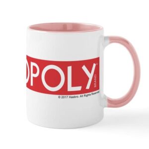 cafepress monopoly logo ceramic coffee mug, tea cup 11 oz