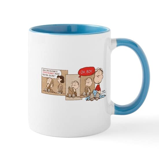 CafePress Linus Mug Ceramic Coffee Mug, Tea Cup 11 oz