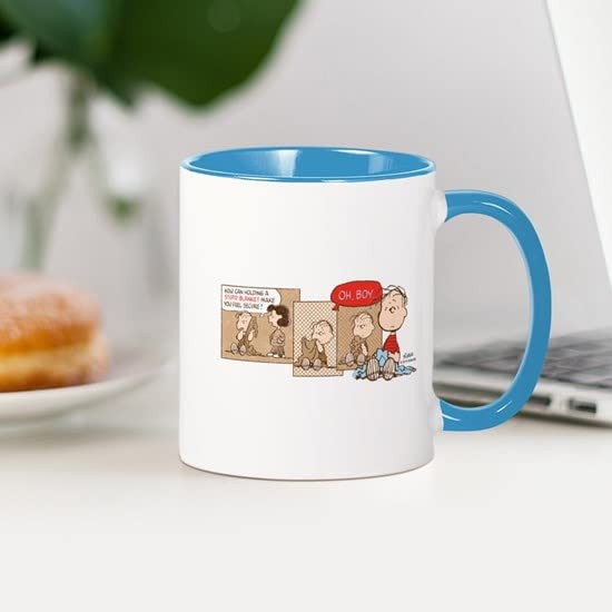 CafePress Linus Mug Ceramic Coffee Mug, Tea Cup 11 oz