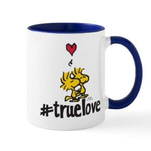 cafepress woodstock truelove mug ceramic coffee mug, tea cup 11 oz