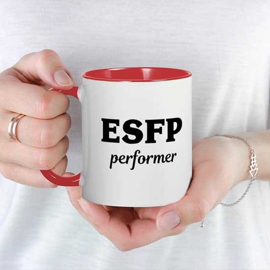 CafePress ESFP Performer Myers Briggs Personality Mugs Ceramic Coffee Mug, Tea Cup 11 oz