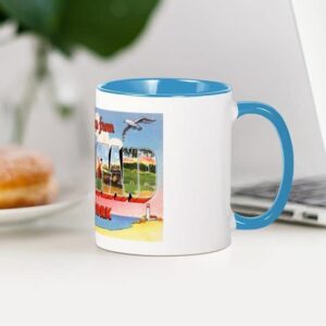 CafePress Long Island New York Greetings Mug Ceramic Coffee Mug, Tea Cup 11 oz