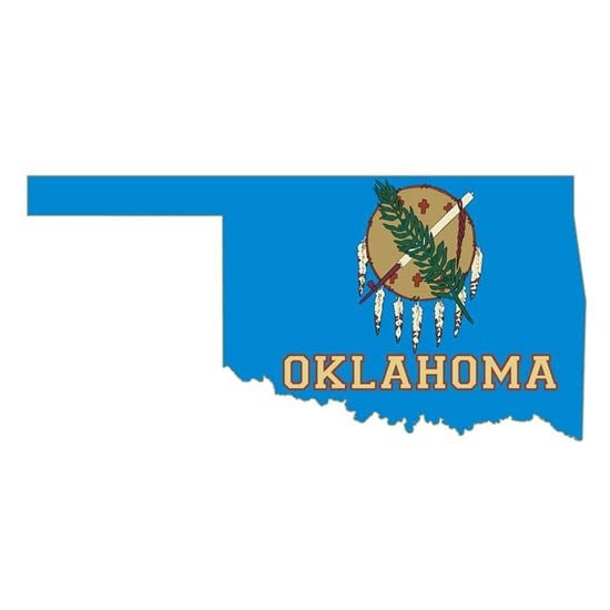 CafePress Oklahoma Flag Mug Ceramic Coffee Mug, Tea Cup 11 oz