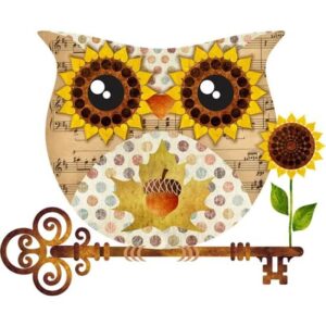 CafePress Owls Autumn Song Mugs Ceramic Coffee Mug, Tea Cup 11 oz