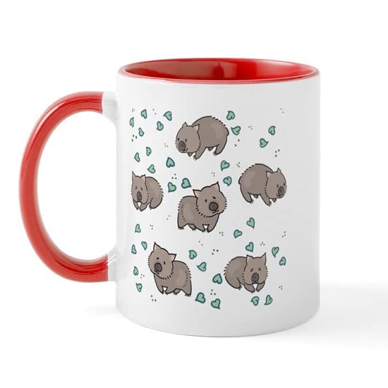 CafePress Wombat Mugs Ceramic Coffee Mug, Tea Cup 11 oz