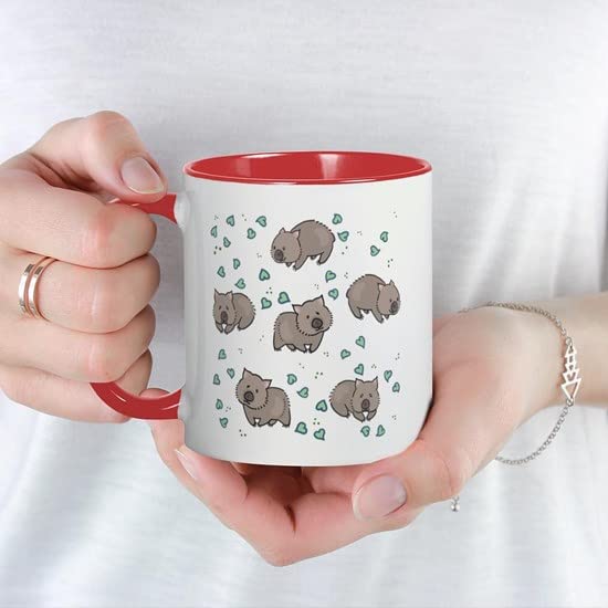 CafePress Wombat Mugs Ceramic Coffee Mug, Tea Cup 11 oz