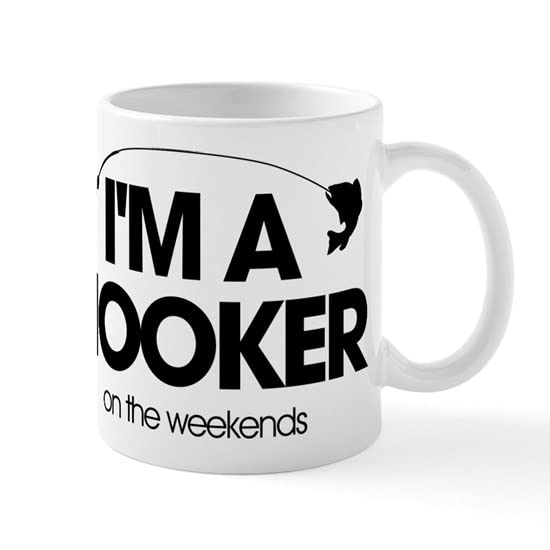 CafePress I'm A Hooker On The Weekends Ceramic Coffee Mug, Tea Cup 11 oz