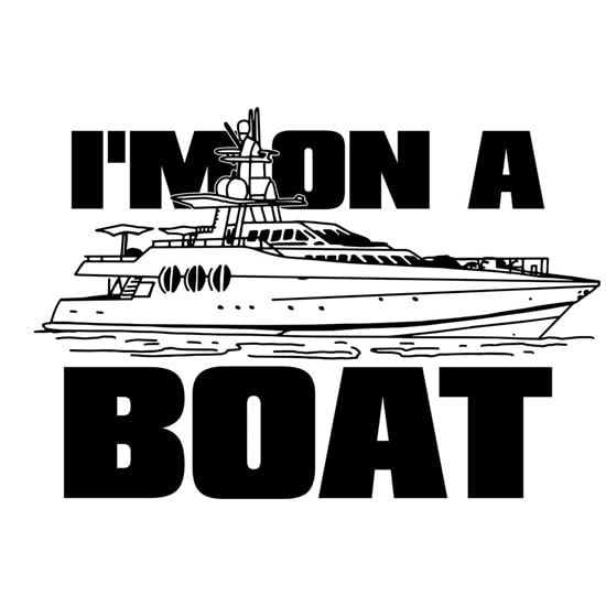 CafePress I'm On A Boat Ceramic Coffee Mug, Tea Cup 11 oz