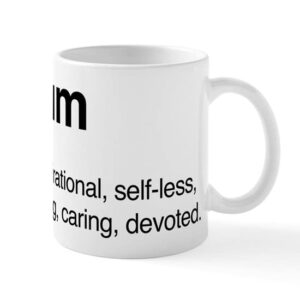 cafepress mum inspirational mug ceramic coffee mug, tea cup 11 oz