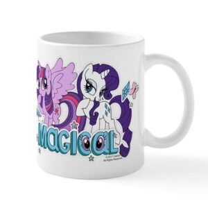 cafepress mlp magical mugs ceramic coffee mug, tea cup 11 oz