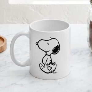 CafePress Peanuts Snoopy Mugs Ceramic Coffee Mug, Tea Cup 11 oz