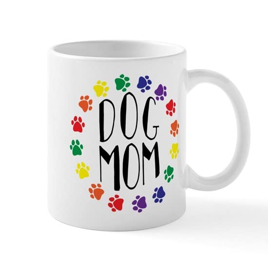 CafePress Dog Mom Mugs Ceramic Coffee Mug, Tea Cup 11 oz