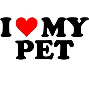 CafePress I Love My Pet Mug Ceramic Coffee Mug, Tea Cup 11 oz