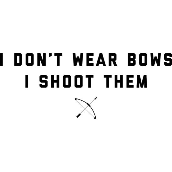 CafePress I Don't Wear Bows I Shoot Them Ceramic Coffee Mug, Tea Cup 11 oz