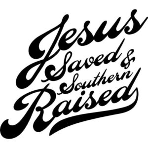 CafePress Jesus Saved And Southern Raised Ceramic Coffee Mug, Tea Cup 11 oz