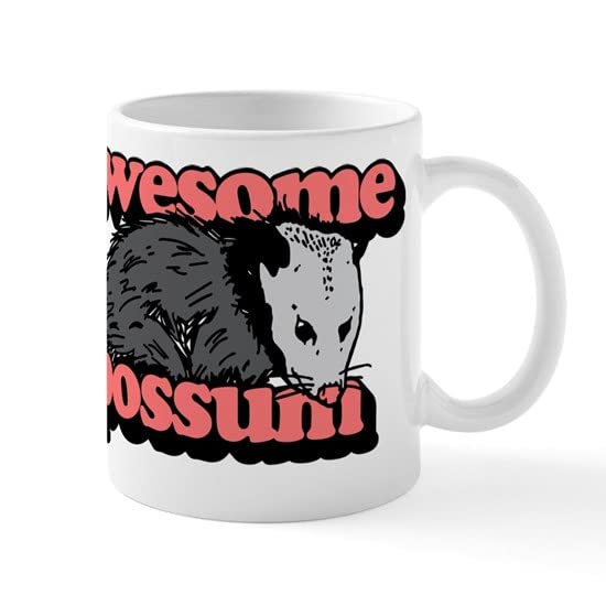 CafePress Awesome Possum 15 Oz Ceramic Large Mug Ceramic Coffee Mug, Tea Cup 11 oz