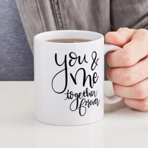 CafePress Together Forever Ceramic Coffee Mug, Tea Cup 11 oz