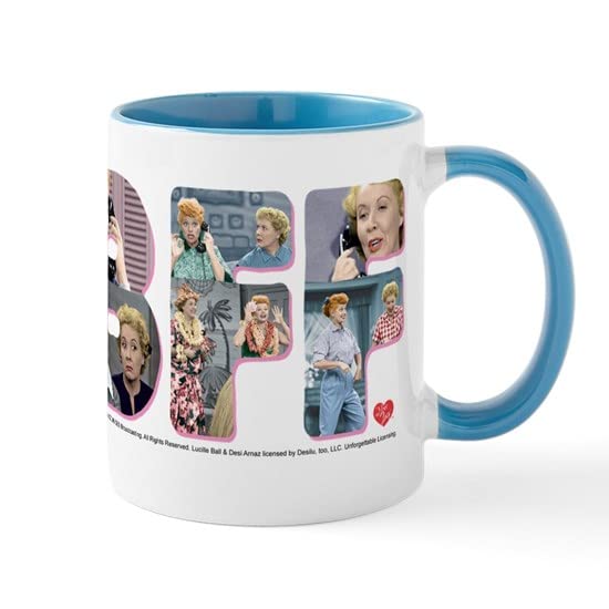 CafePress I Love Lucy: BFF Mug Ceramic Coffee Mug, Tea Cup 11 oz