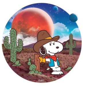 CafePress Snoopy Space Cowboy Mugs Ceramic Coffee Mug, Tea Cup 11 oz