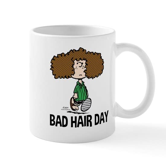 CafePress Peppermint Patty Bad Hair Day 20 Oz Ceramic Mega M Ceramic Coffee Mug, Tea Cup 11 oz