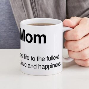 CafePress Hippie Mom Mug Ceramic Coffee Mug, Tea Cup 11 oz