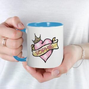 CafePress Sweetheart Sophie Custom Princess Mug Ceramic Coffee Mug, Tea Cup 11 oz