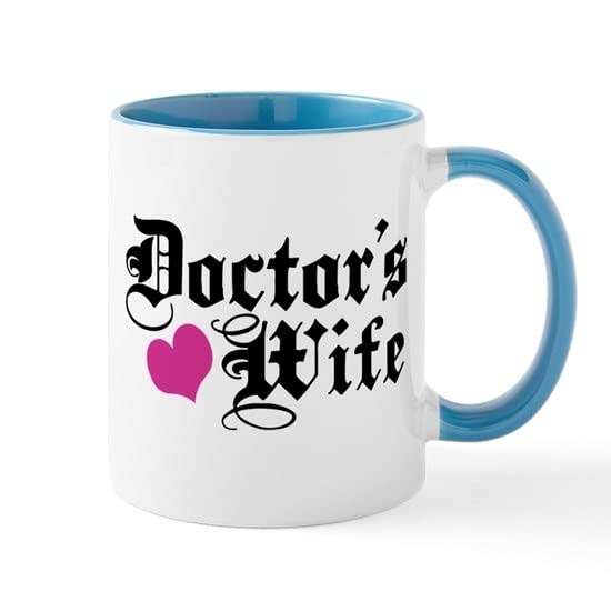 CafePress Doctor's Wife Mug Ceramic Coffee Mug, Tea Cup 11 oz