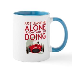 cafepress formula 1 quote mugs ceramic coffee mug, tea cup 11 oz