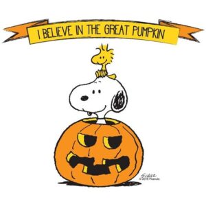 CafePress Peanuts Believe Great Pumpkin Mugs Ceramic Coffee Mug, Tea Cup 11 oz