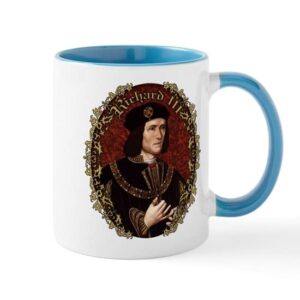 cafepress richard iii mugs ceramic coffee mug, tea cup 11 oz