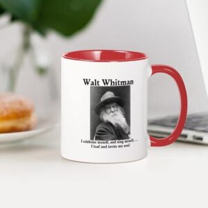 CafePress Walt Whitman Celebrates Himself! Mug Ceramic Coffee Mug, Tea Cup 11 oz