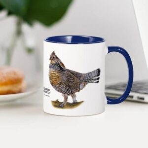 CafePress Ruffed Grouse Mug Ceramic Coffee Mug, Tea Cup 11 oz